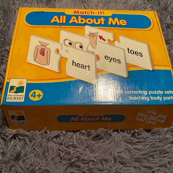 The Learning Journey | Toys | The Learning Journey All About Me Match ...